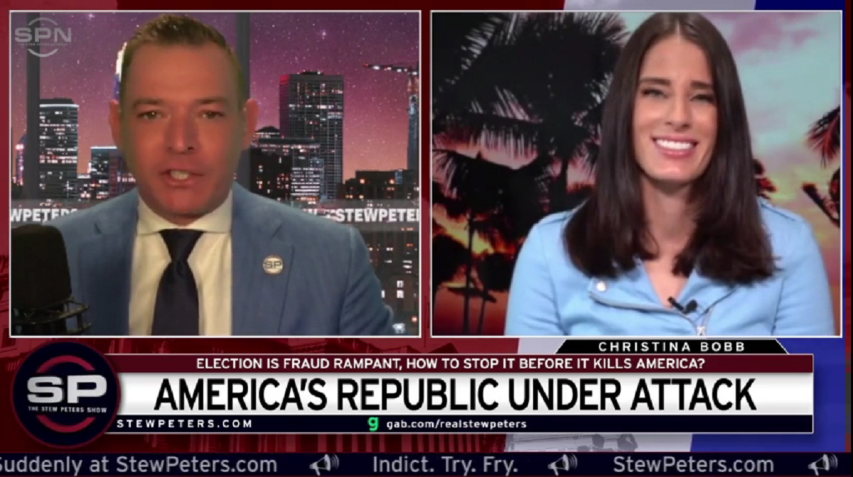 Trump lawyer Christina Bobb tells Nick Fuentes ally Stew Peters that ...