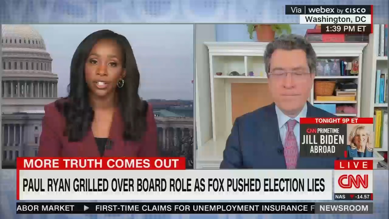 CNN legal analyst: Paul Ryan did not do enough as a Fox board member to ...