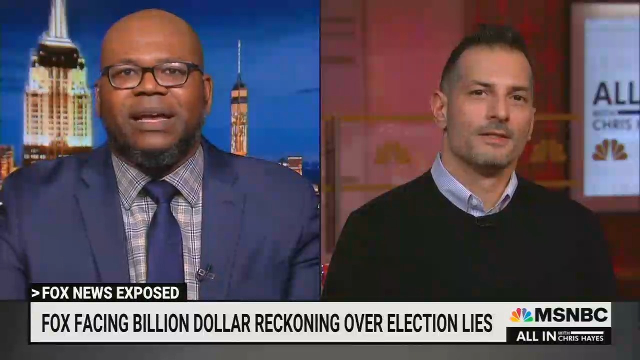 Angelo Carusone: Dominion filings show Fox News was “helping build the ...