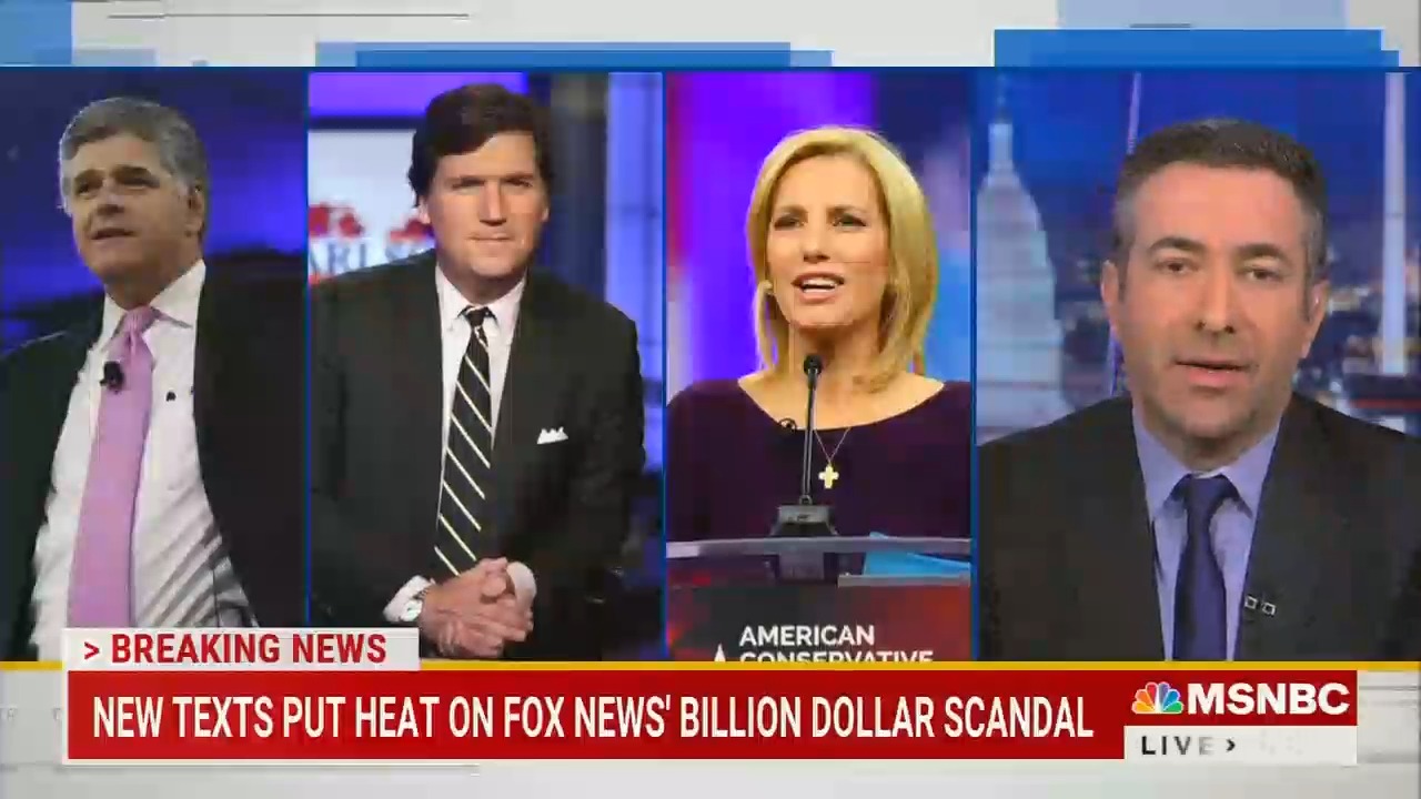 MSNBC's Ari Melber: Tucker Carlson's “entire show is an exercise in ...
