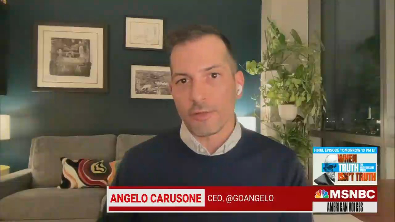 On American Voices, Angelo Carusone explains why Fox must be held ...