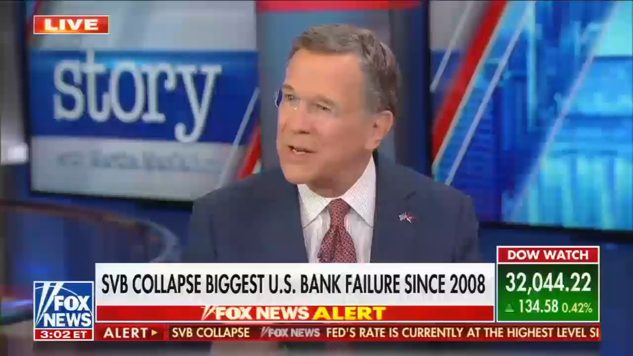Fox Business anchor blames Silicon Valley Bank collapse on an ...