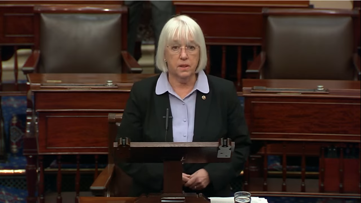 On the Senate floor, Sen. Patty Murray (D-WA) calls out Fox News and ...
