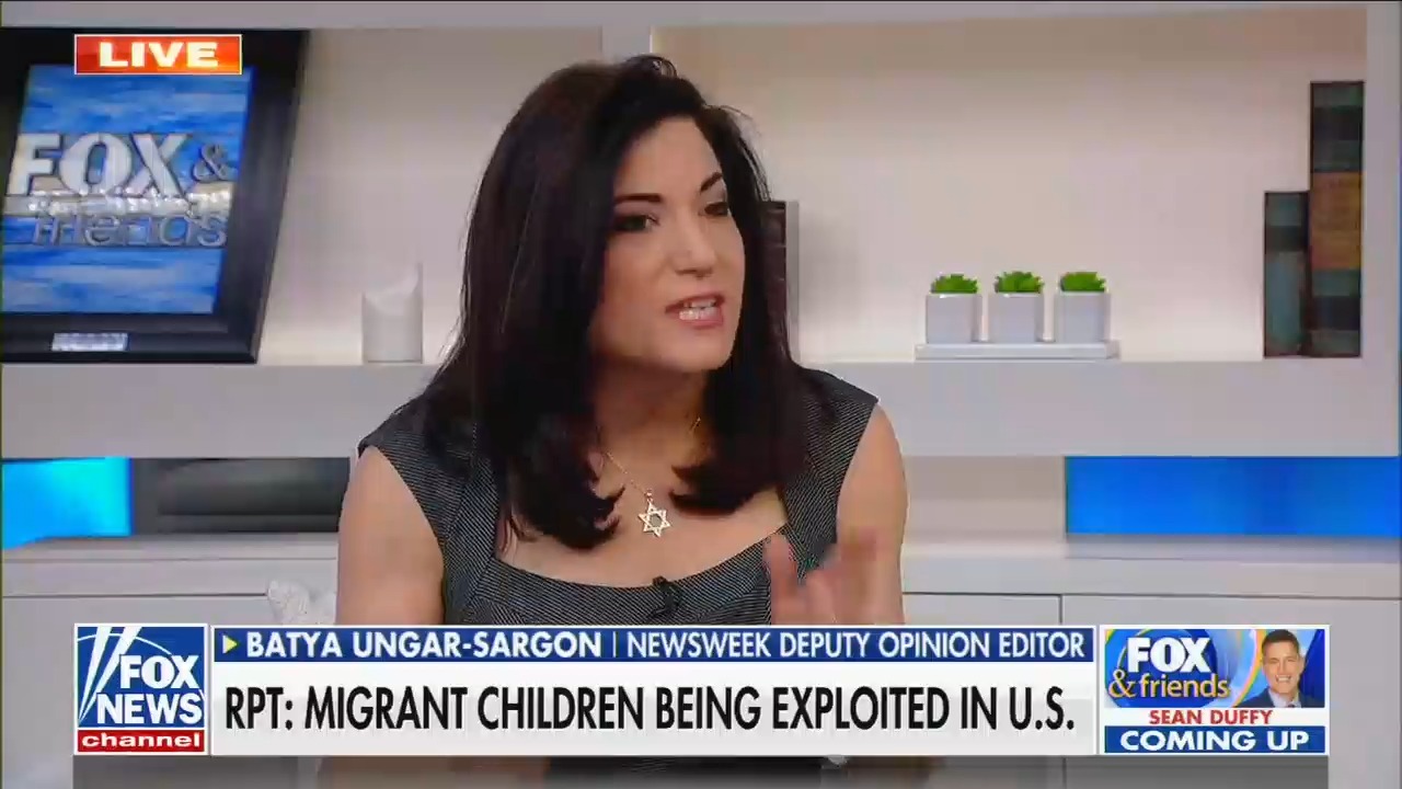 Newsweek's Batya Ungar-Sargon: "The Biden administration has ...