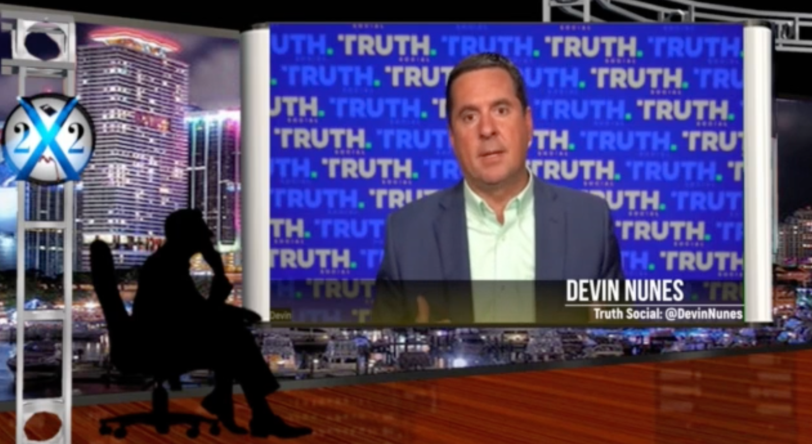 Truth Social CEO Devin Nunes appears on QAnon show and praises the host ...