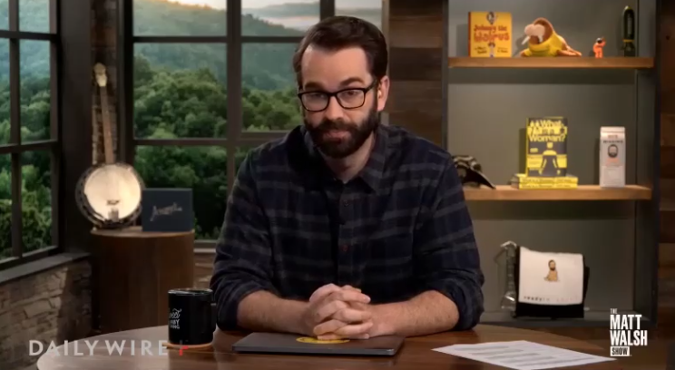 Daily Wire's Matt Walsh suggests raising taxes to build more prisons ...