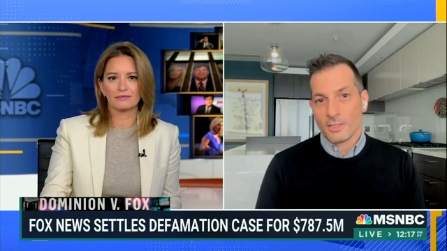 Angelo Carusone talks Fox's settlement with Dominion and cable provider ...