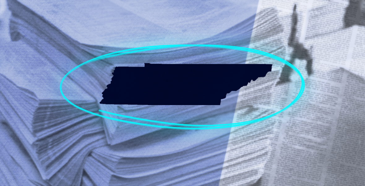 Less than a quarter of mainstream print articles connected Tennessee ...