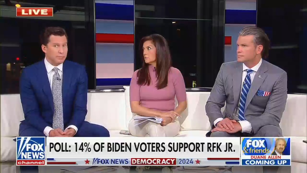 Fox & Friends Weekend hosts show support for anti-vaccine Democrat ...
