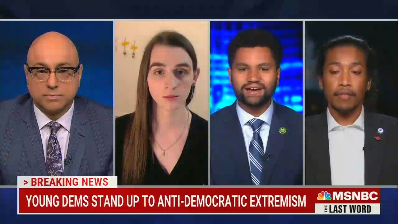 On MSNBC, State Rep. Zephyr, State Rep. Jones, and U.S. Rep. Frost ...