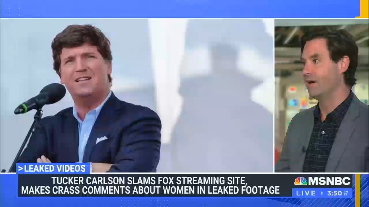 NY Times’ Jeremy Peters: Tucker Carlson “had no shortage of enemies at ...