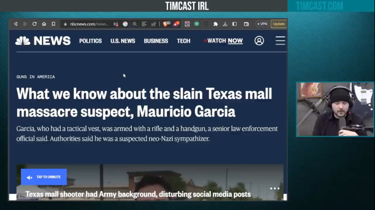 Tim Pool calls the Allen, Texas, shooter's pro-Nazi online footprint a ...