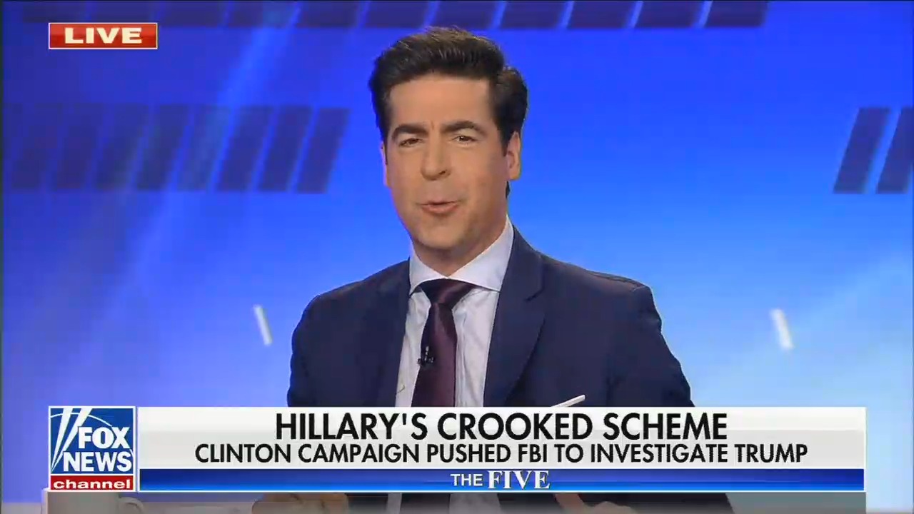 Fox News host Jesse Watters calls the Durham report "a joke" | Media ...