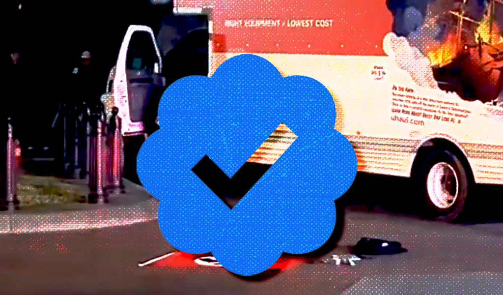 Twitter Blue subscribers immediately claimed the White House U-Haul ...