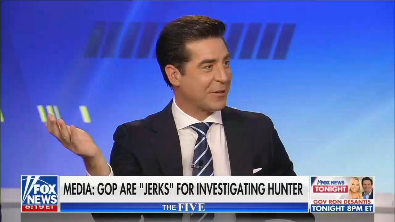 Fox News host Jesse Watters claims the FBI and the CIA are using Hunter's laptop to blackmail ...