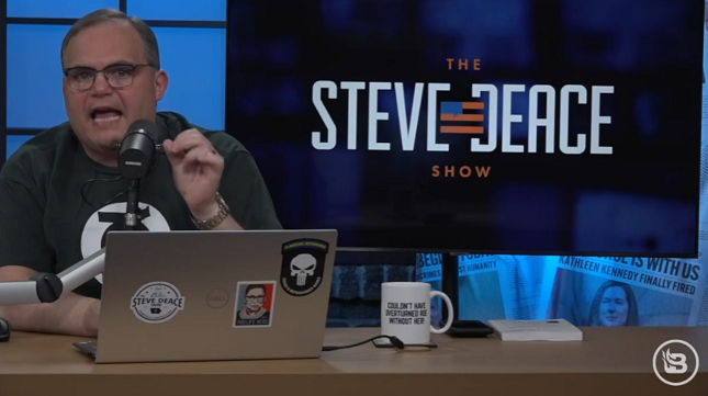 Watch BlazeTV host Steve Deace spend 13 minutes defending pundit whose ...