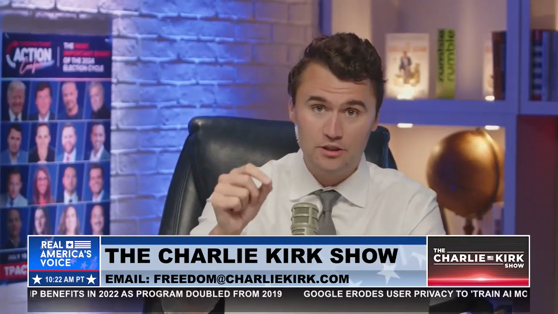 Charlie Kirk: Affirmative action does not address the "real problem" of ...