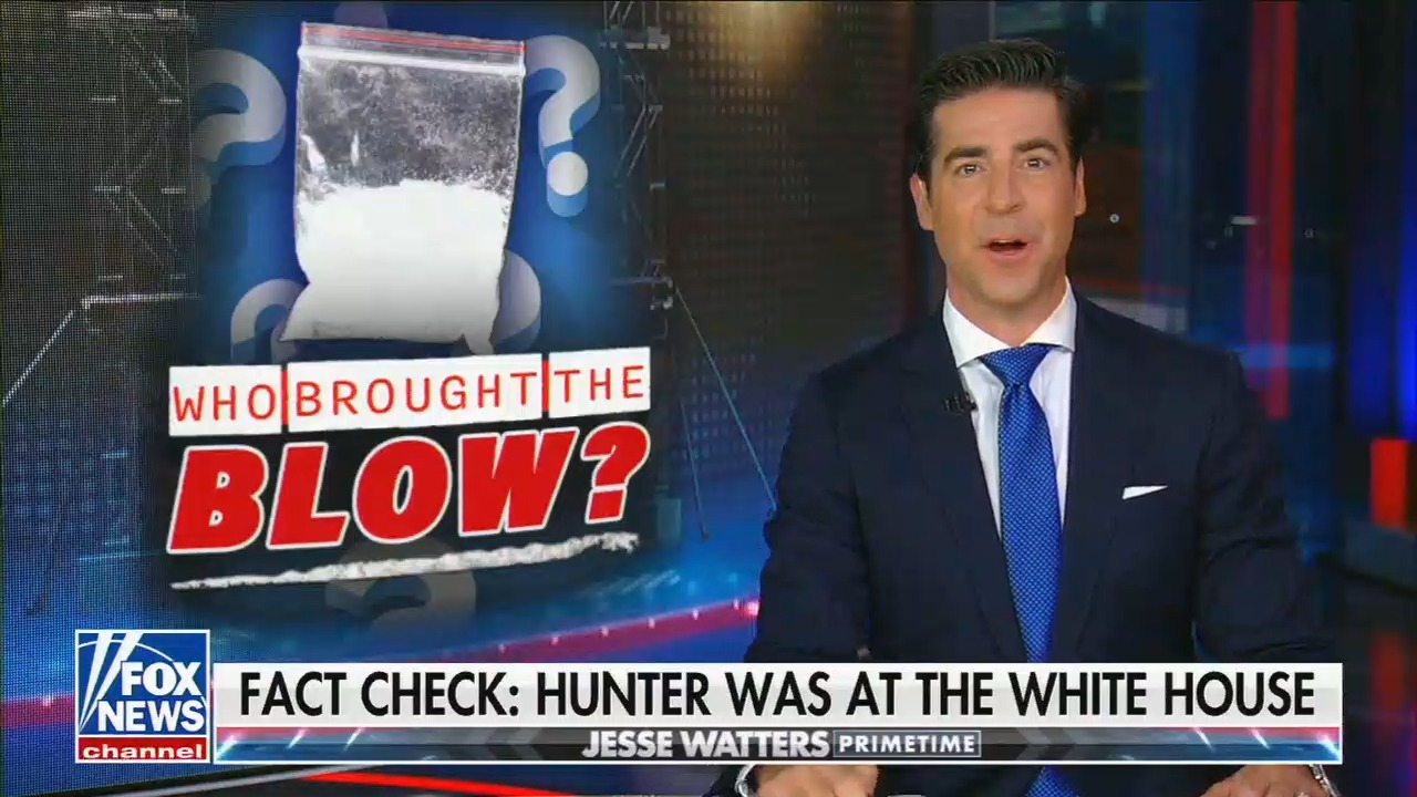 Fox News covered the White House cocaine story over twice as much as ...