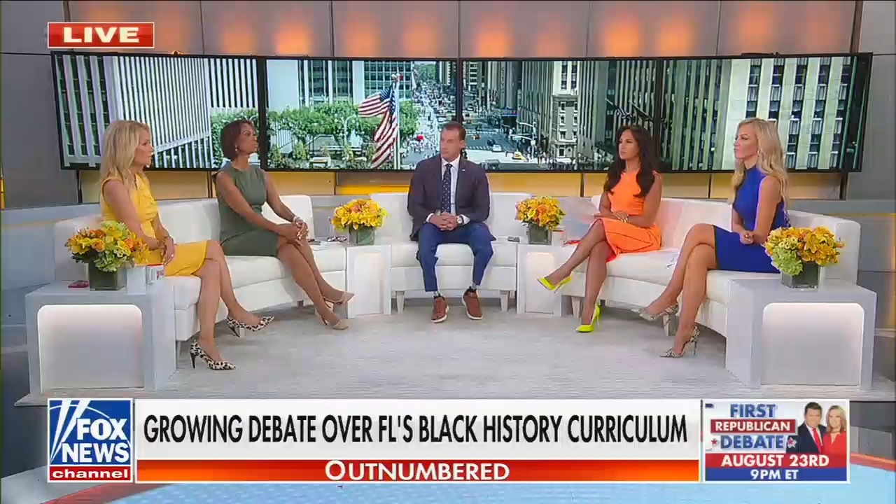 Fox News contributor defends Florida curriculum changes on slavery ...