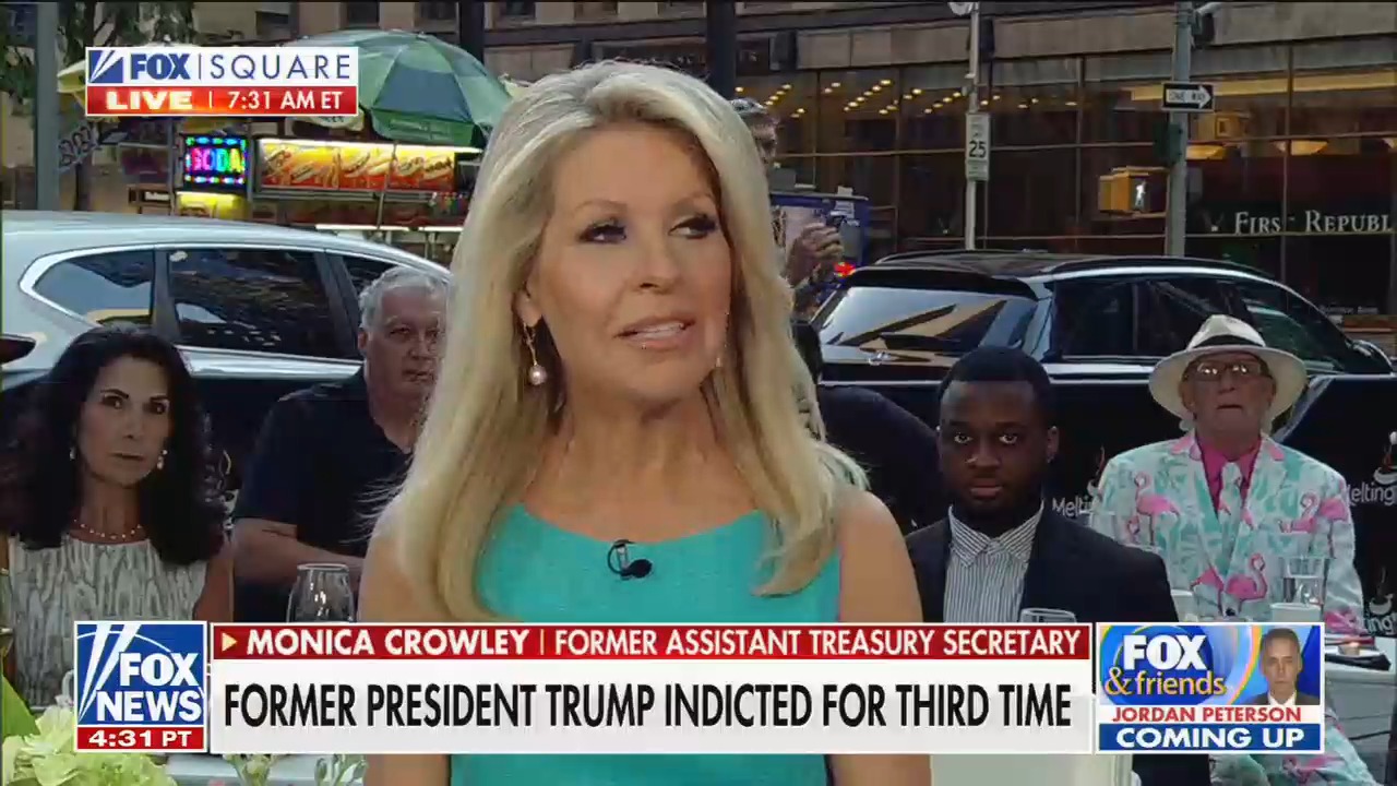 Monica Crowley: "They are basically indicting Donald Trump for Joe ...