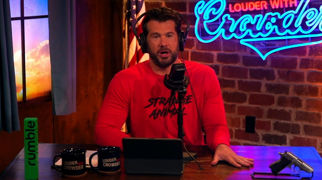 On Rumble, Steven Crowder uses slurs and complains that YouTube won't ...
