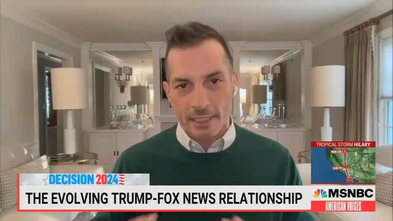 On MSNBC, Angelo Carusone explains why Fox News gives in to Trump's ...