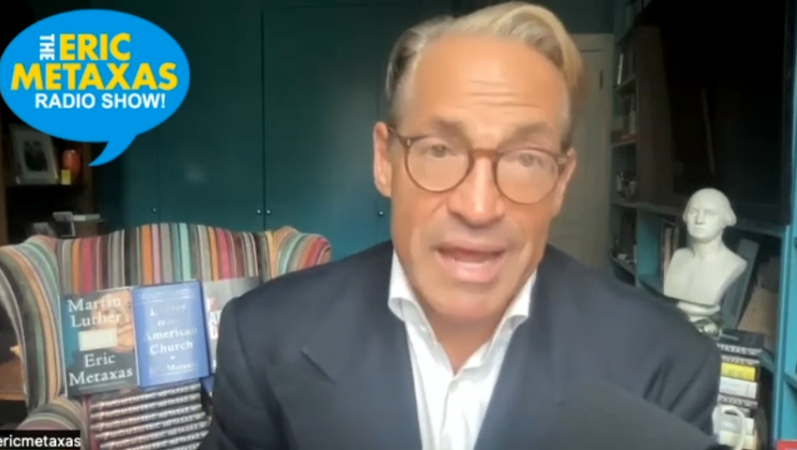 Salem Media's Eric Metaxas praises guest for claiming Christians like ...