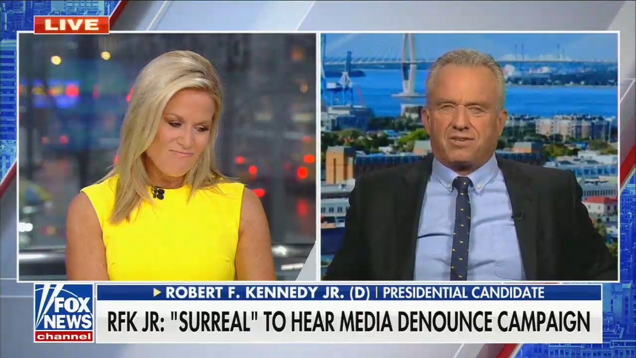 Robert F. Kennedy Jr. credits Fox News with keeping his campaign afloat ...