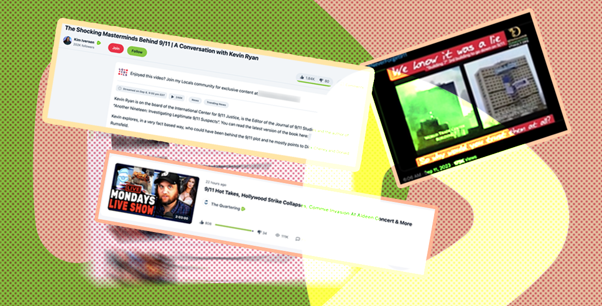 For 9/11’s anniversary, Rumble promoted multiple videos pushing ...