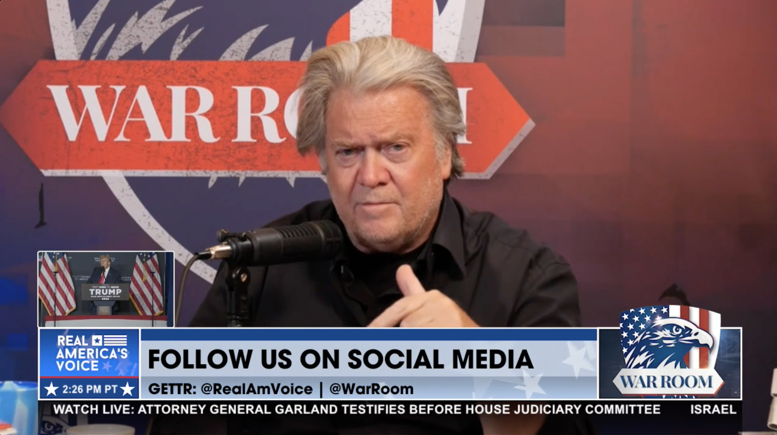 Steve Bannon calls Attorney General Merrick Garland a "purely evil ...