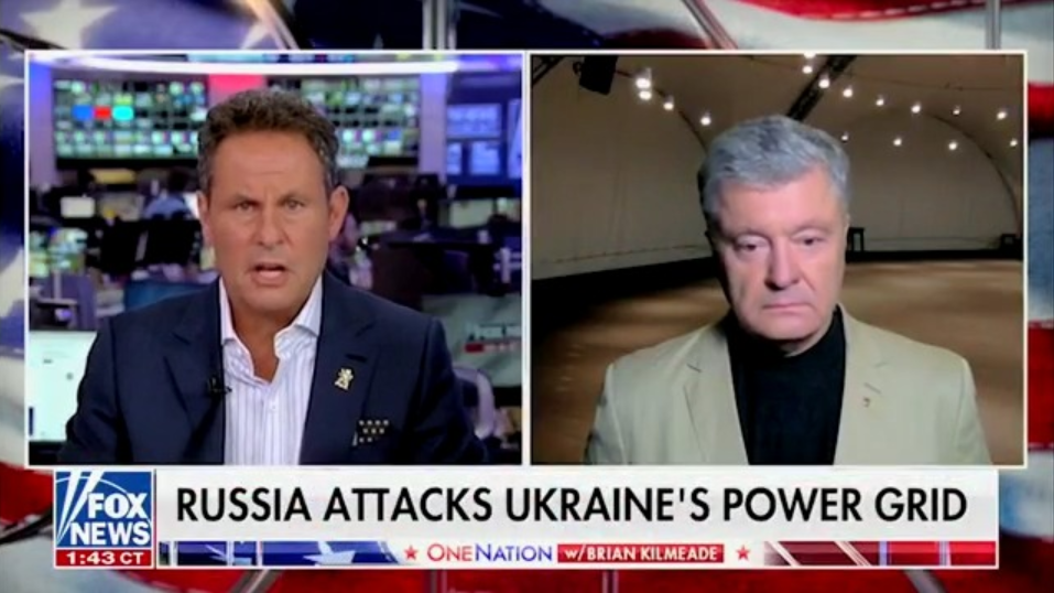 On Fox News, former president of Ukraine Petro Poroshenko calls Viktor ...