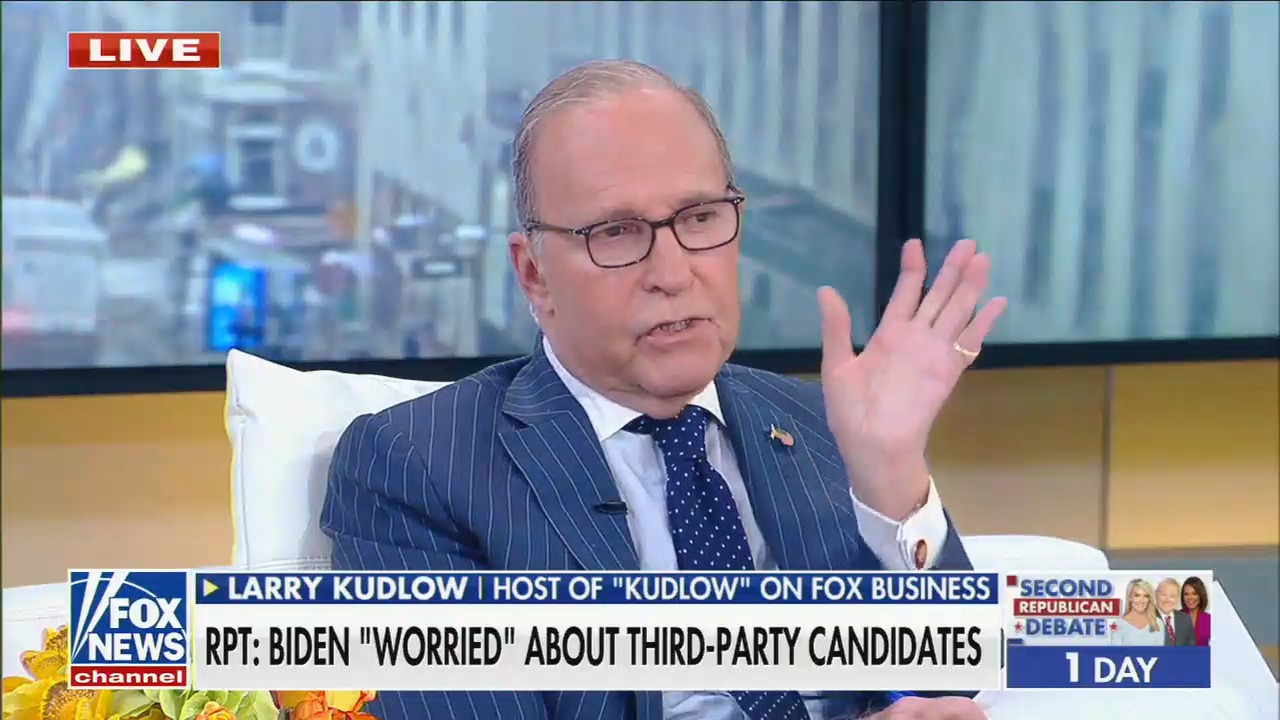 Fox Business host: "I'm hearing so much talk about Michelle Obama ...