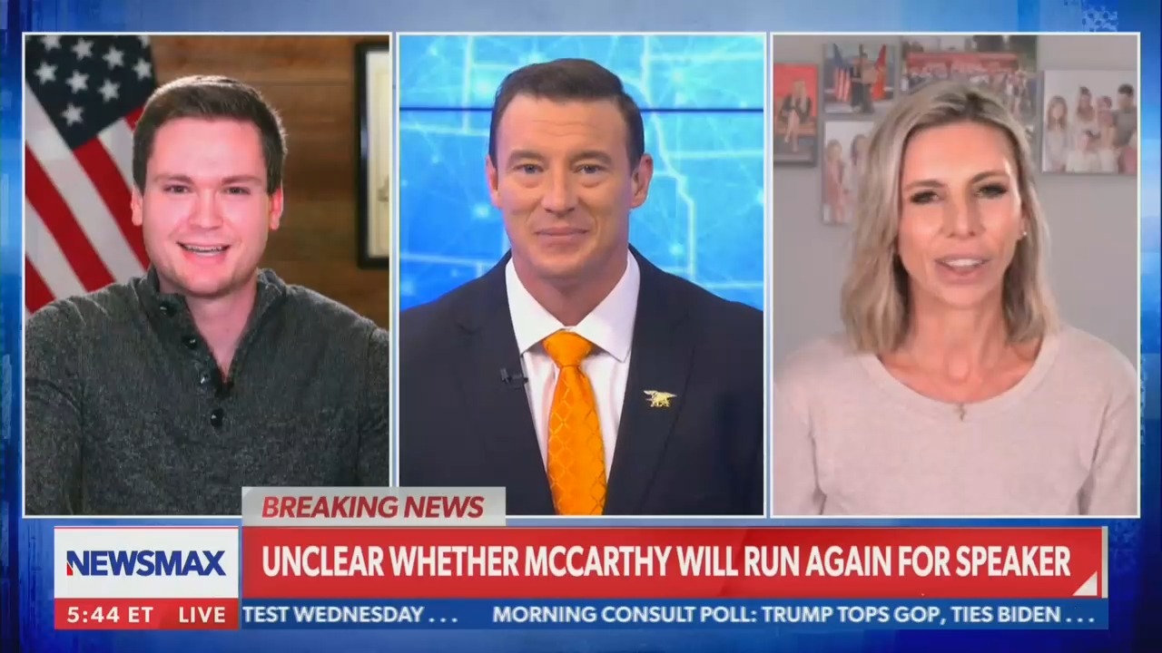 Newsmax host floats Donald Trump as next speaker of the House | Media Matters for America