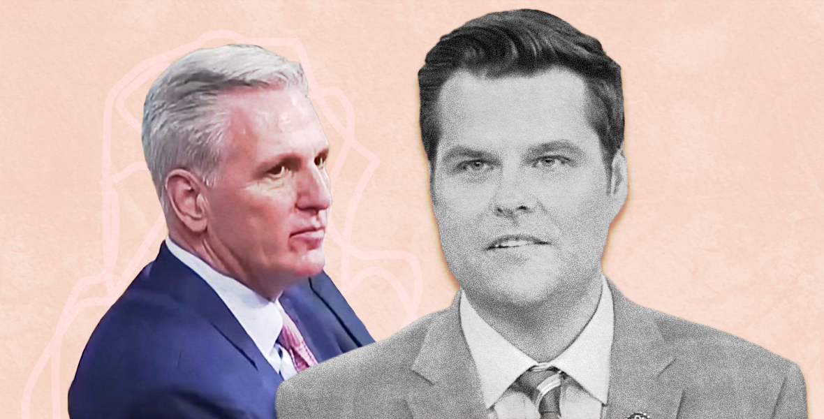 Right-wing media are furious with Matt Gaetz for his successful ouster of Speaker McCarthy ...