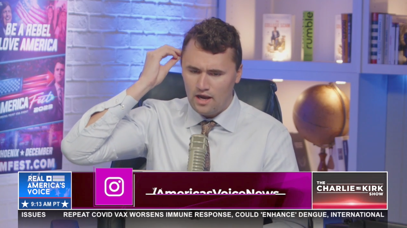 Charlie Kirk on the mass shooting in Maine: "You need to be armed, you need to be prepared to ...