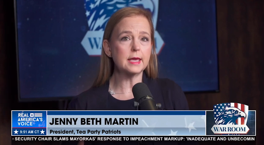 Tea Party Patriots leader whose group sponsored a "Stop the Steal ...