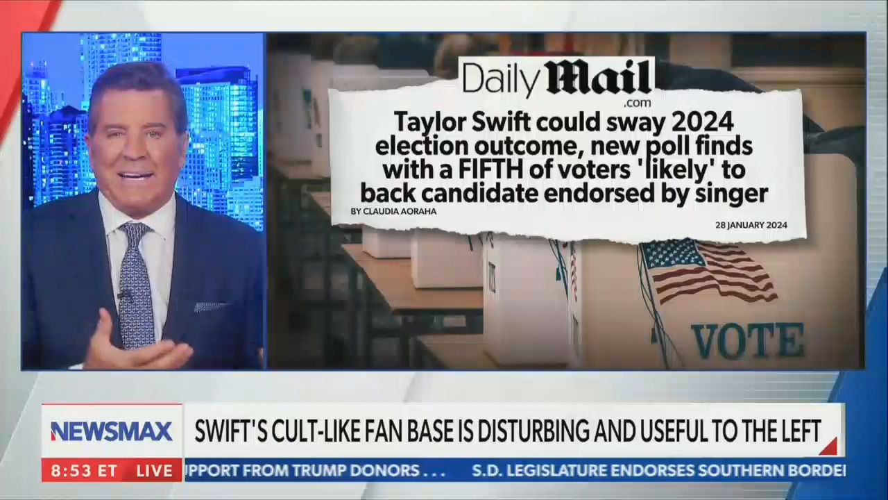 Newsmax's Eric Bolling attacks "Mr. Pfizer" Travis Kelce and "useful ...