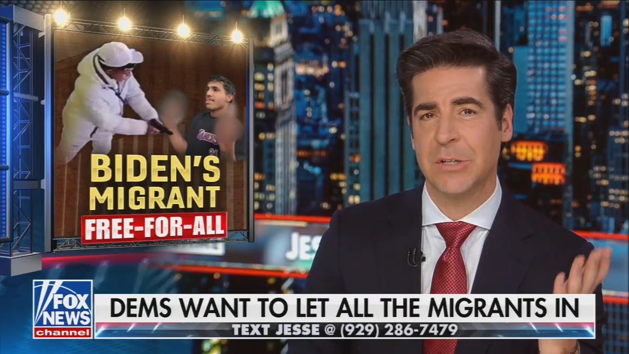 Jesse Watters says Joe Biden is going to "drop a migrant bomb" on ...