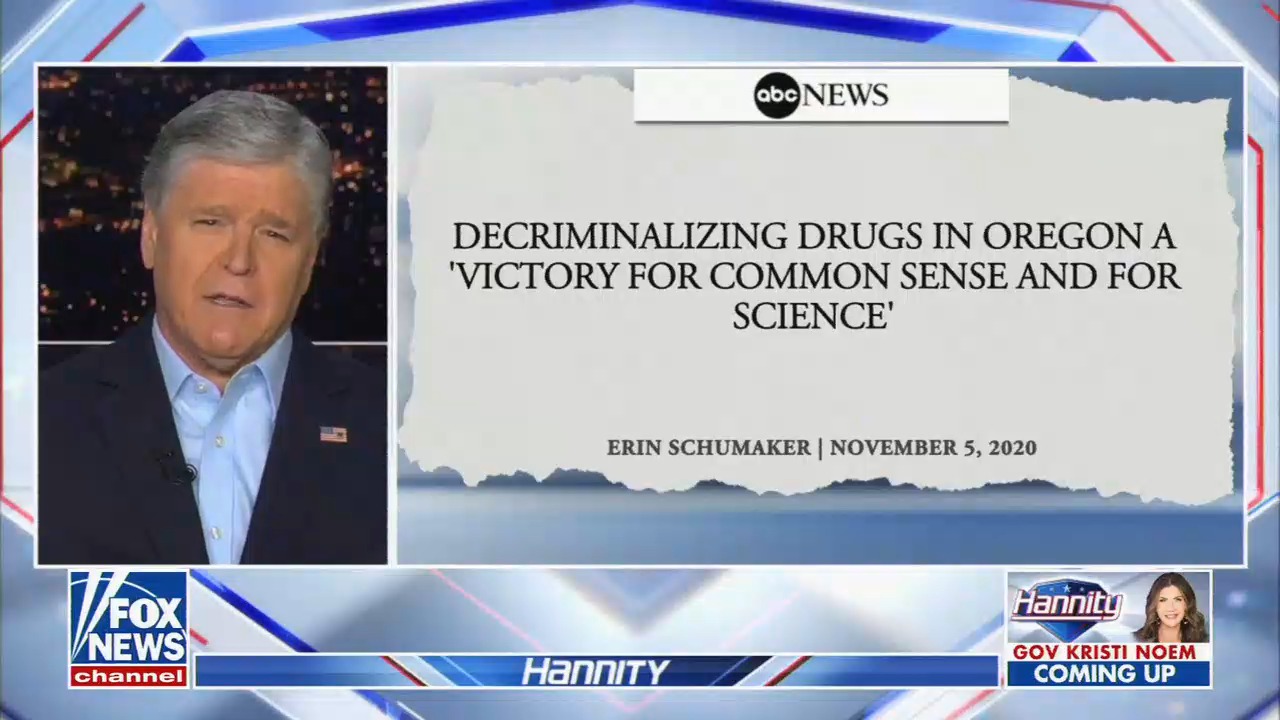 Conservative media misleadingly blame drug decriminalization in Oregon ...