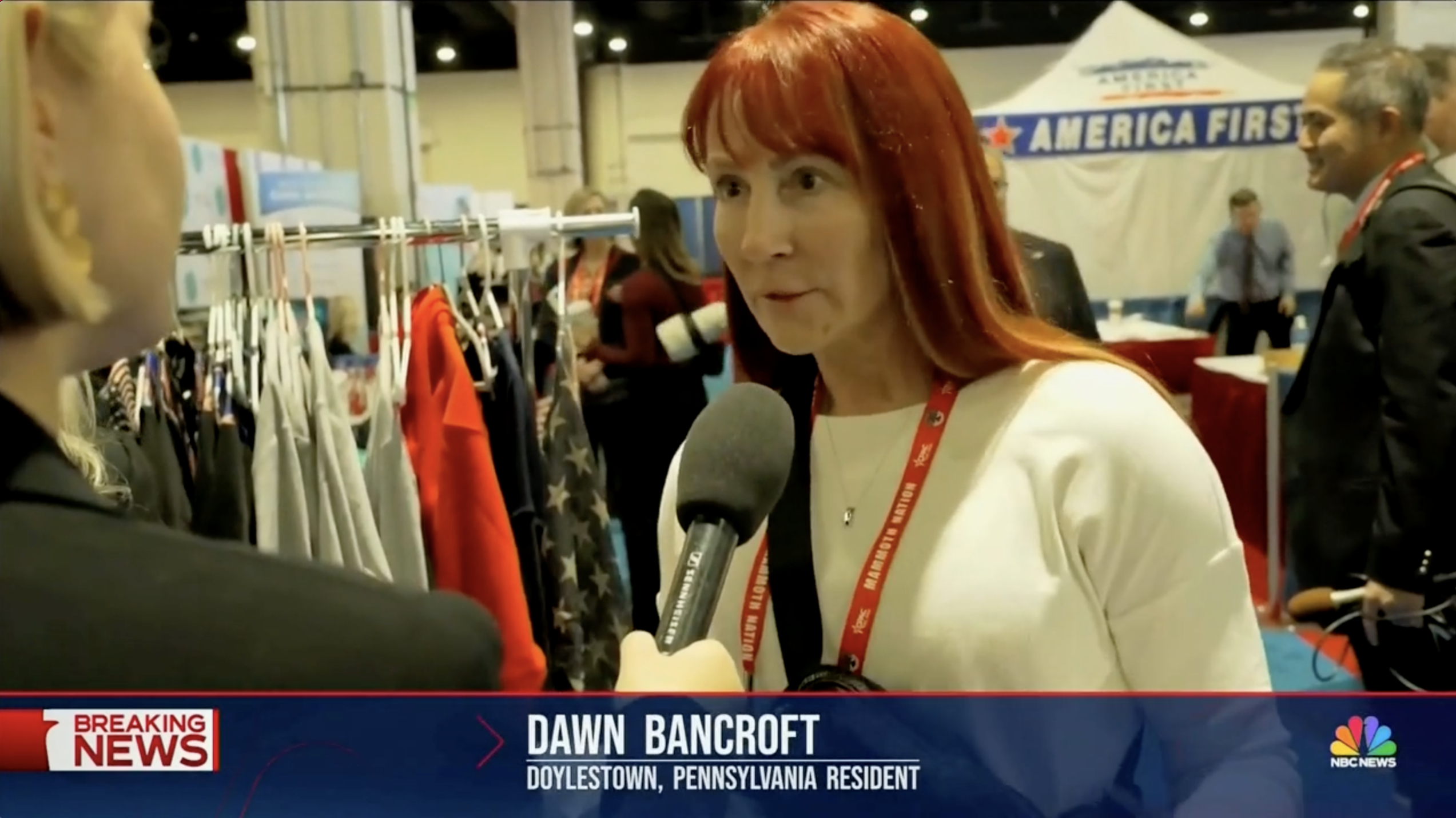 NBC Nightly News interviewed a CPAC attendee. There was no mention that ...