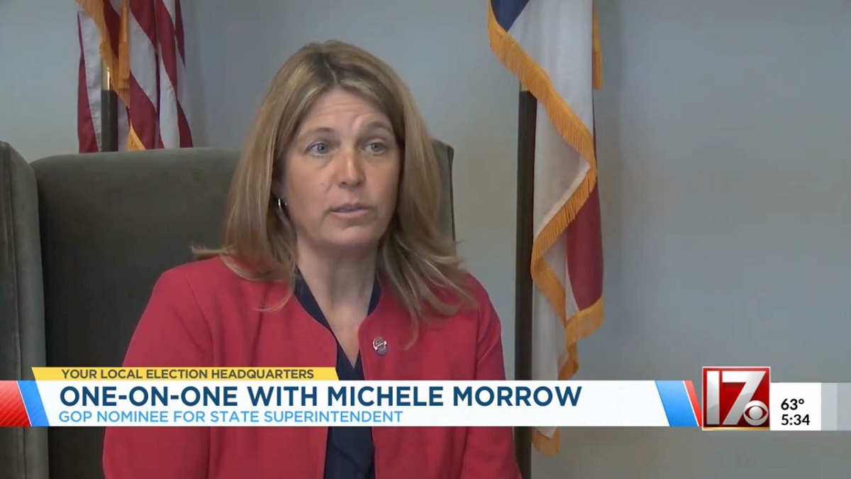 Michele Morrow, the GOP nominee to head North Carolina’s schools, is a ...