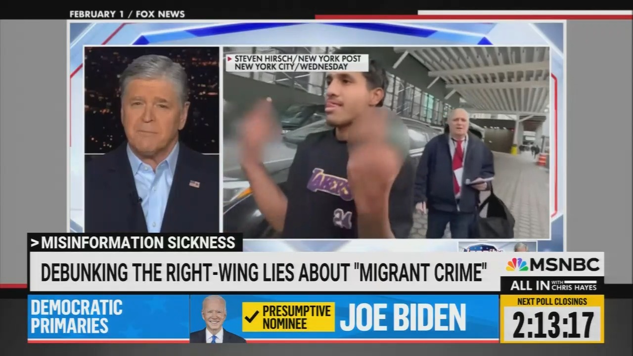 Watch Chris Hayes highlight how Fox News directed a "hate fest" towards ...