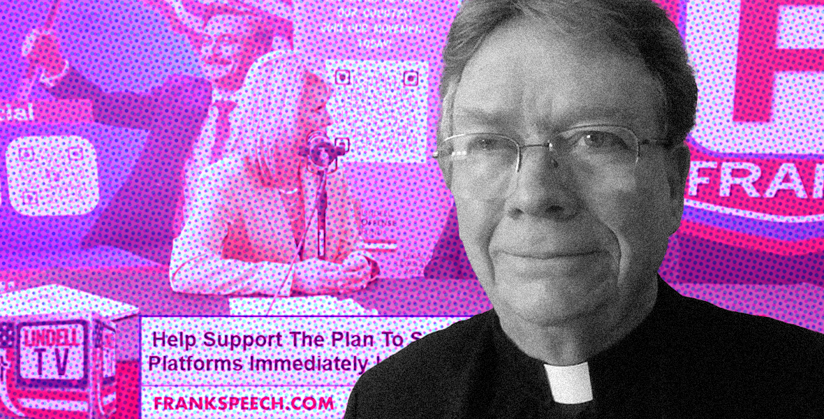 Indicted chaplain in Trump’s Georgia case is using fringe right-wing ...