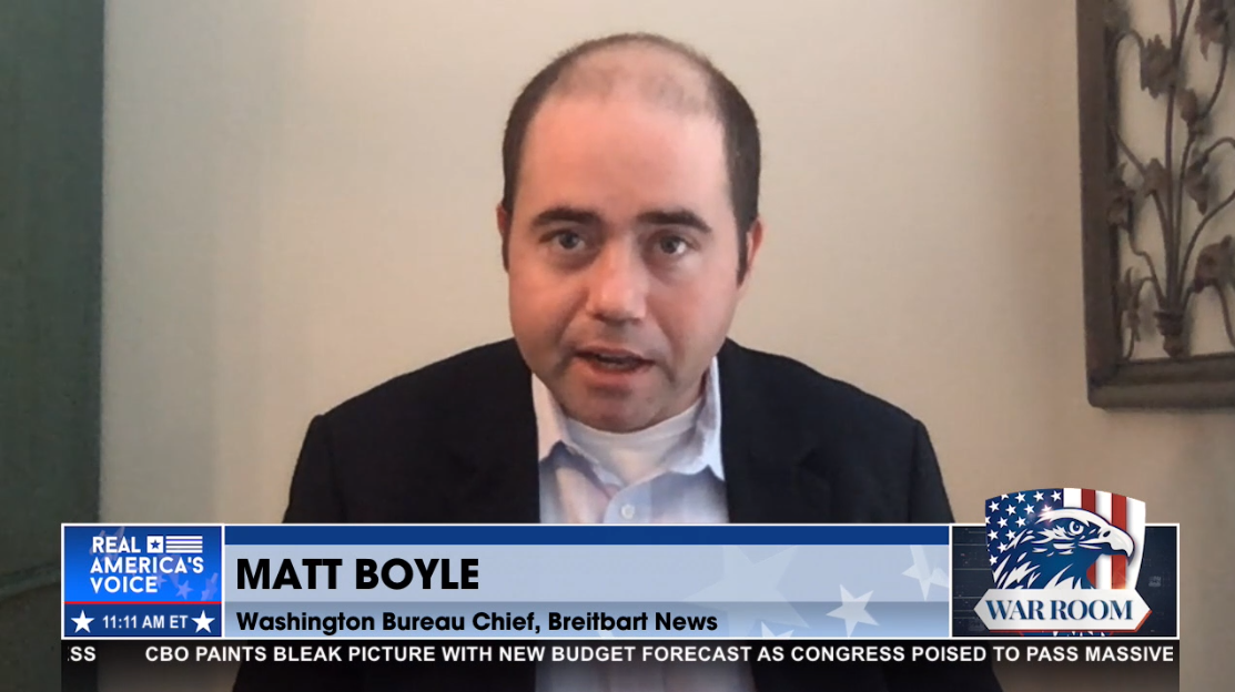 Breitbart's Matt Boyle says House GOP should take a "90-day moratorium ...