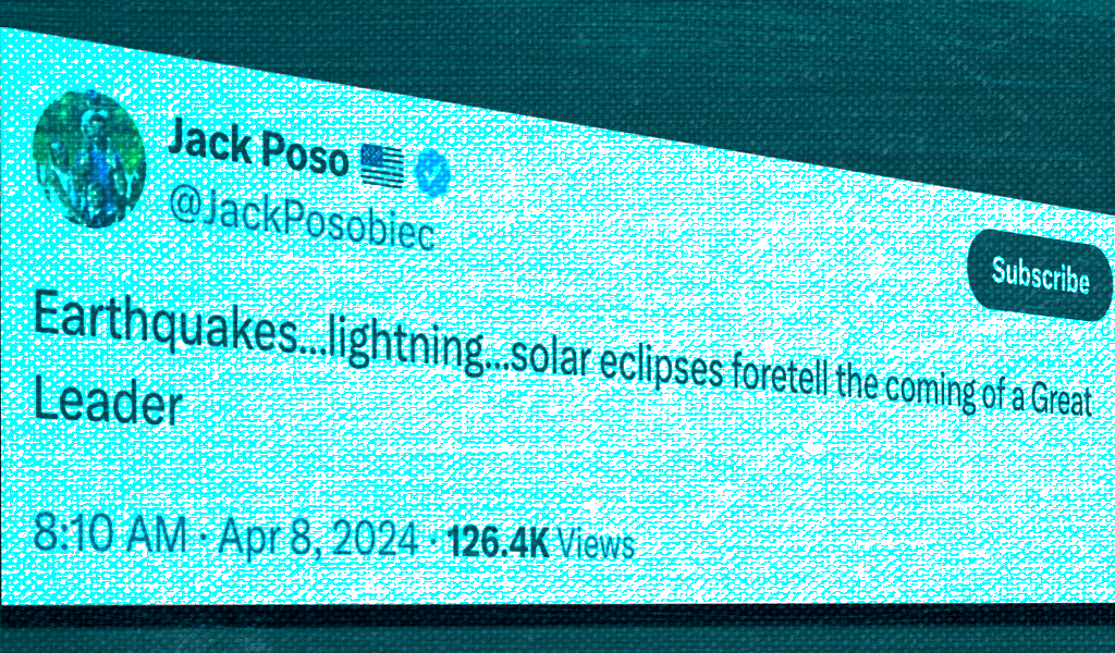 Far-right media figures are using the eclipse and recent earthquake to push apocalyptic ...