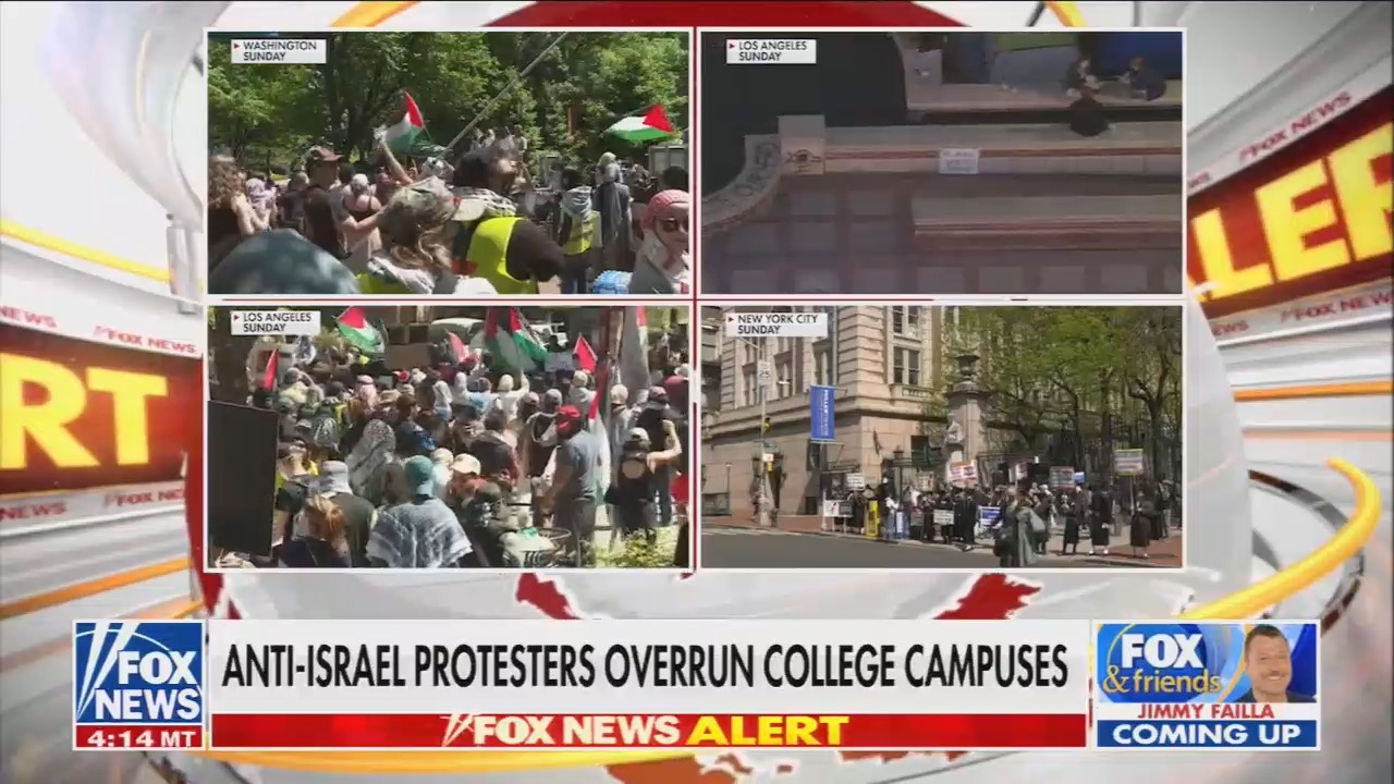Fox host calls for professors engaging in protests to be fired | Media ...