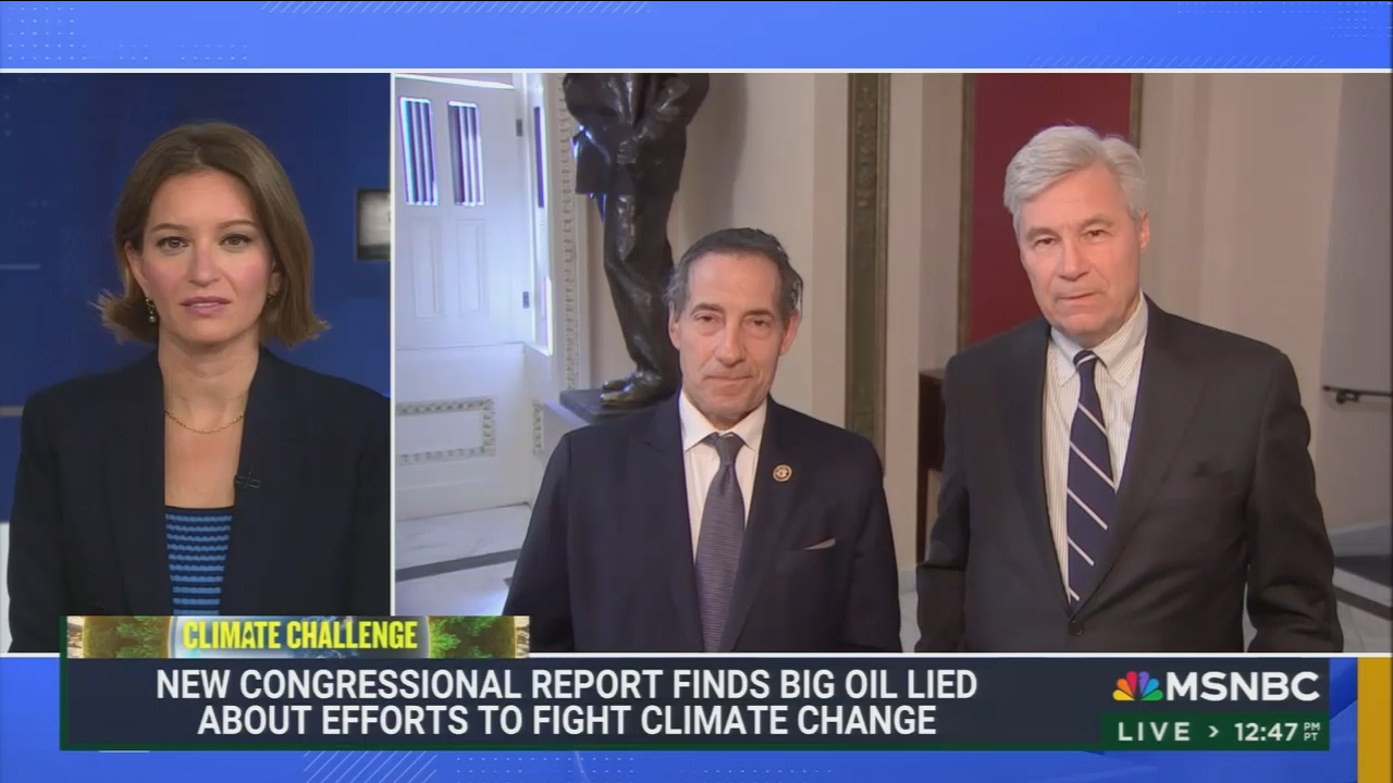 MSNBC’s Katy Tur hosts Sen. Sheldon Whitehouse and Rep. Jamie Raskin to ...