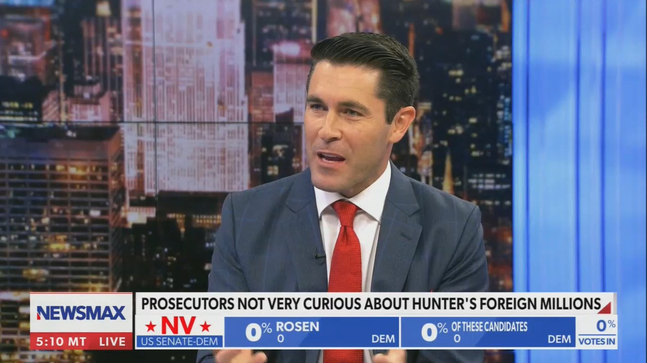 Newsmax host calls Hunter Biden's conviction a "psyop" | Media Matters ...