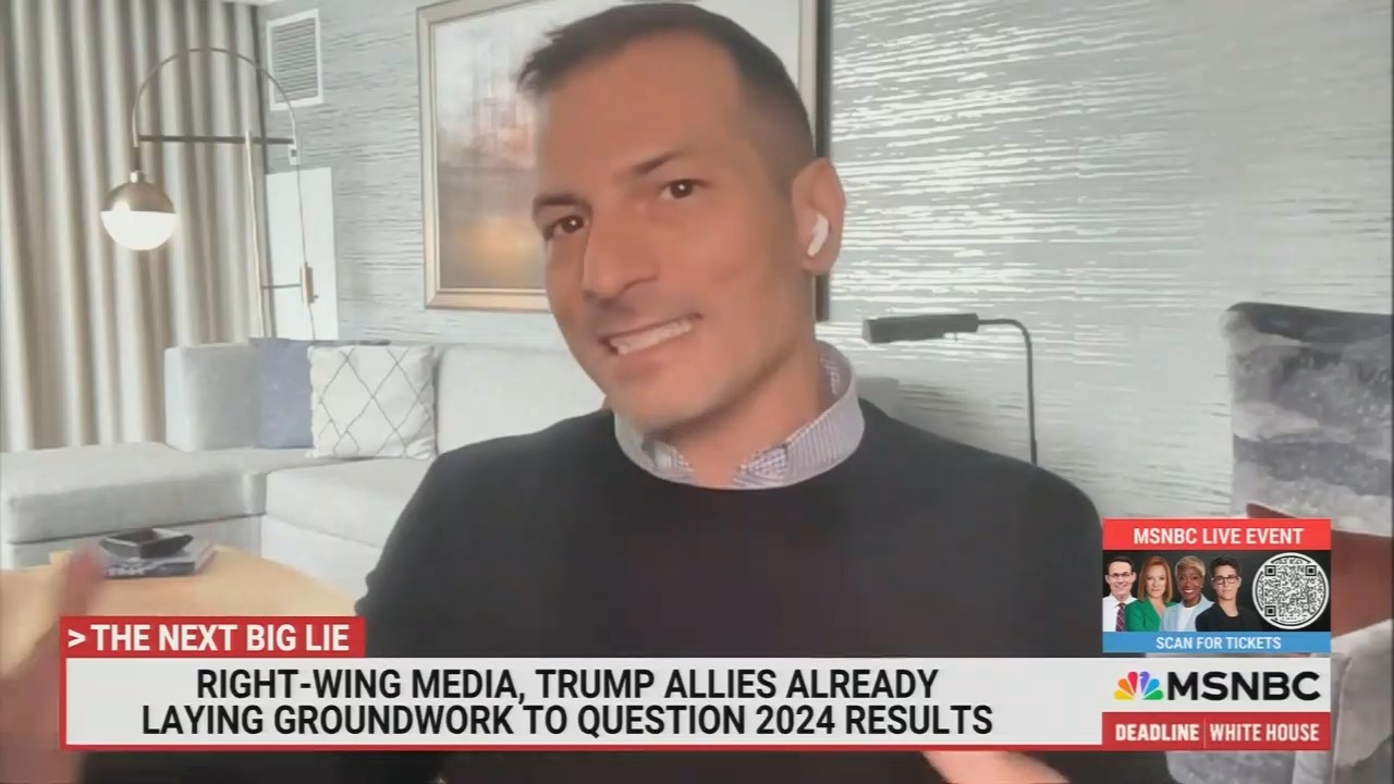 Angelo Carusone: Fox News is validating election lies to reflect “right ...