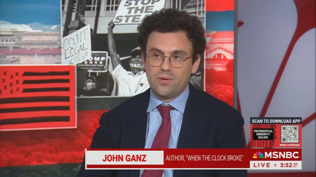 MSNBC guest on Supreme Court presidential immunity ruling: "There's a ...